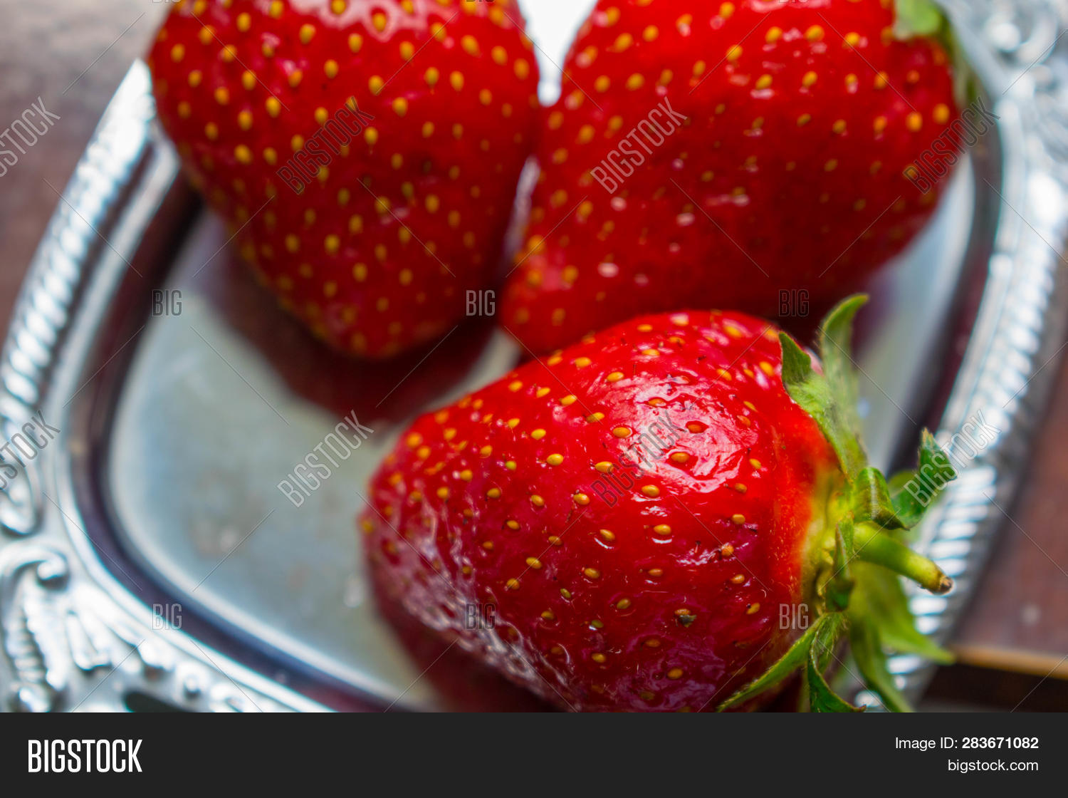 Red Strawberry, Red Image & Photo (Free Trial) | Bigstock