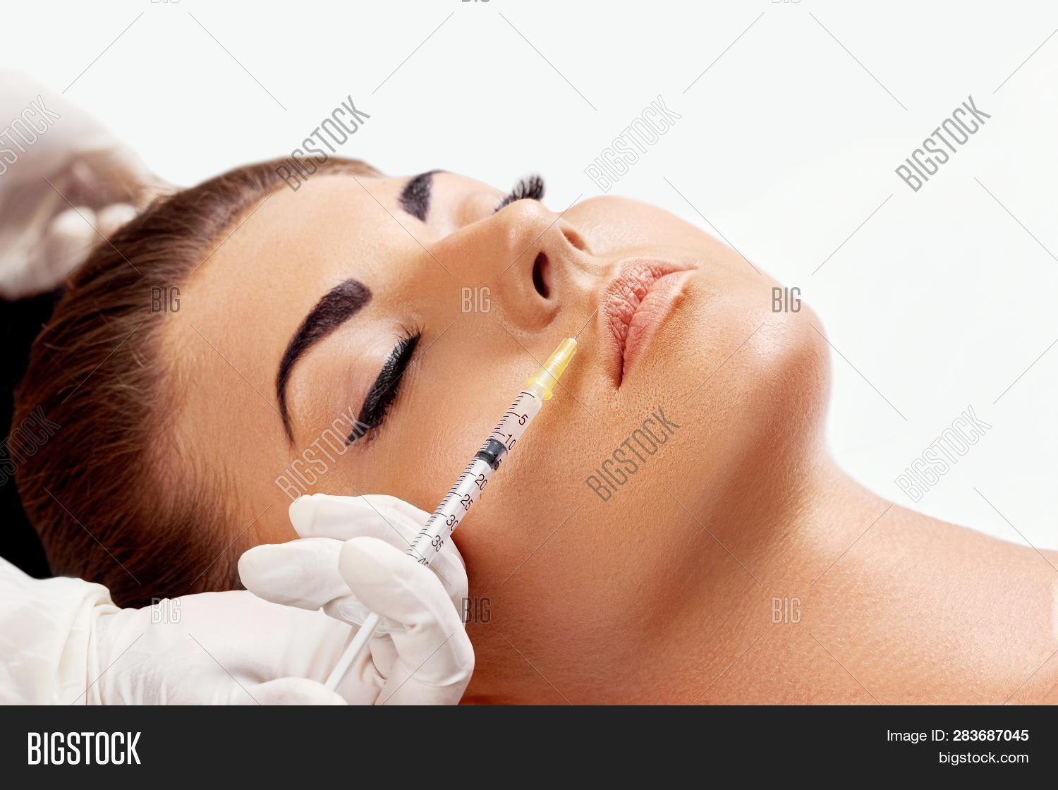 Face Injection. Woman Image & Photo (Free Trial) | Bigstock