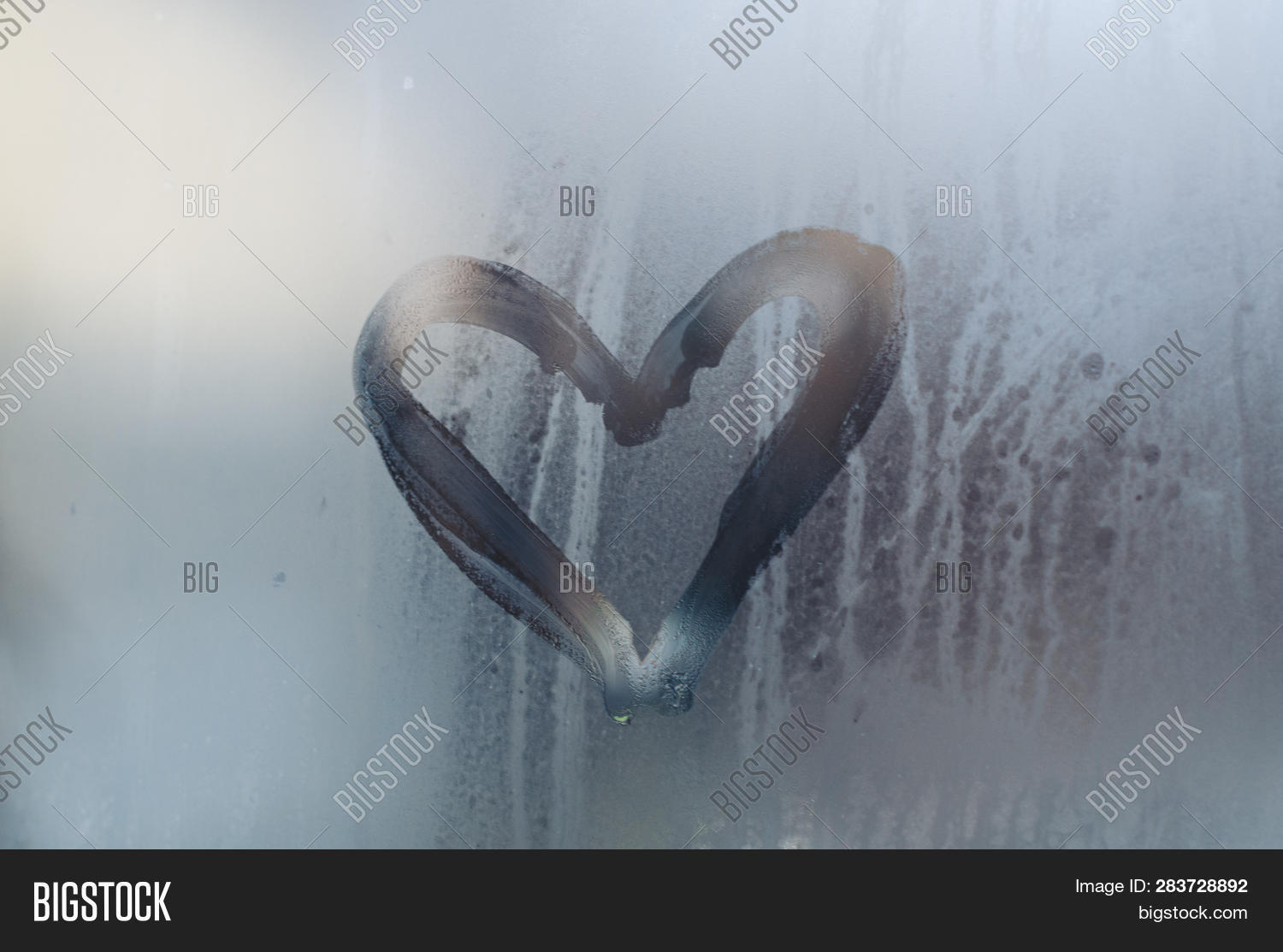 Heart Drawn On Sweaty Image & Photo (Free Trial) | Bigstock
