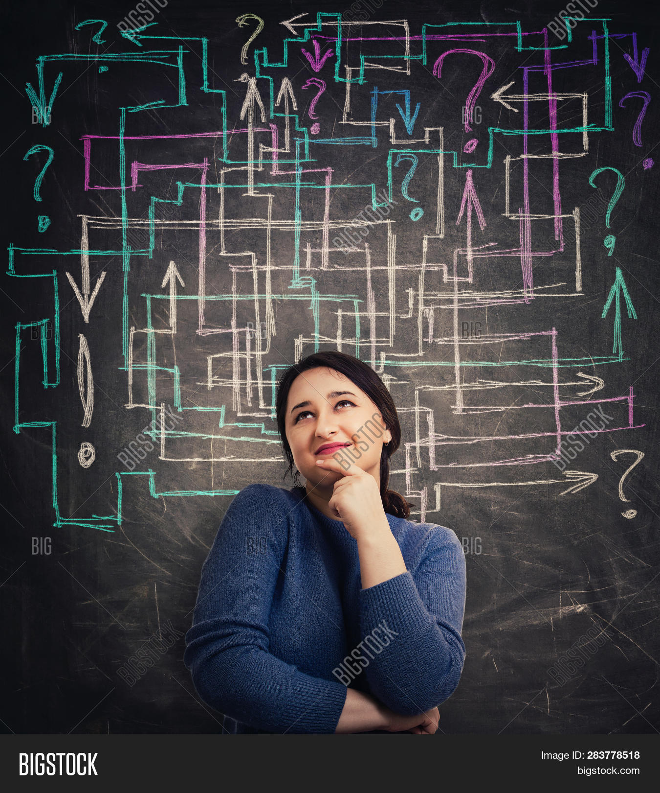 Puzzled Young Woman Image & Photo (Free Trial) | Bigstock