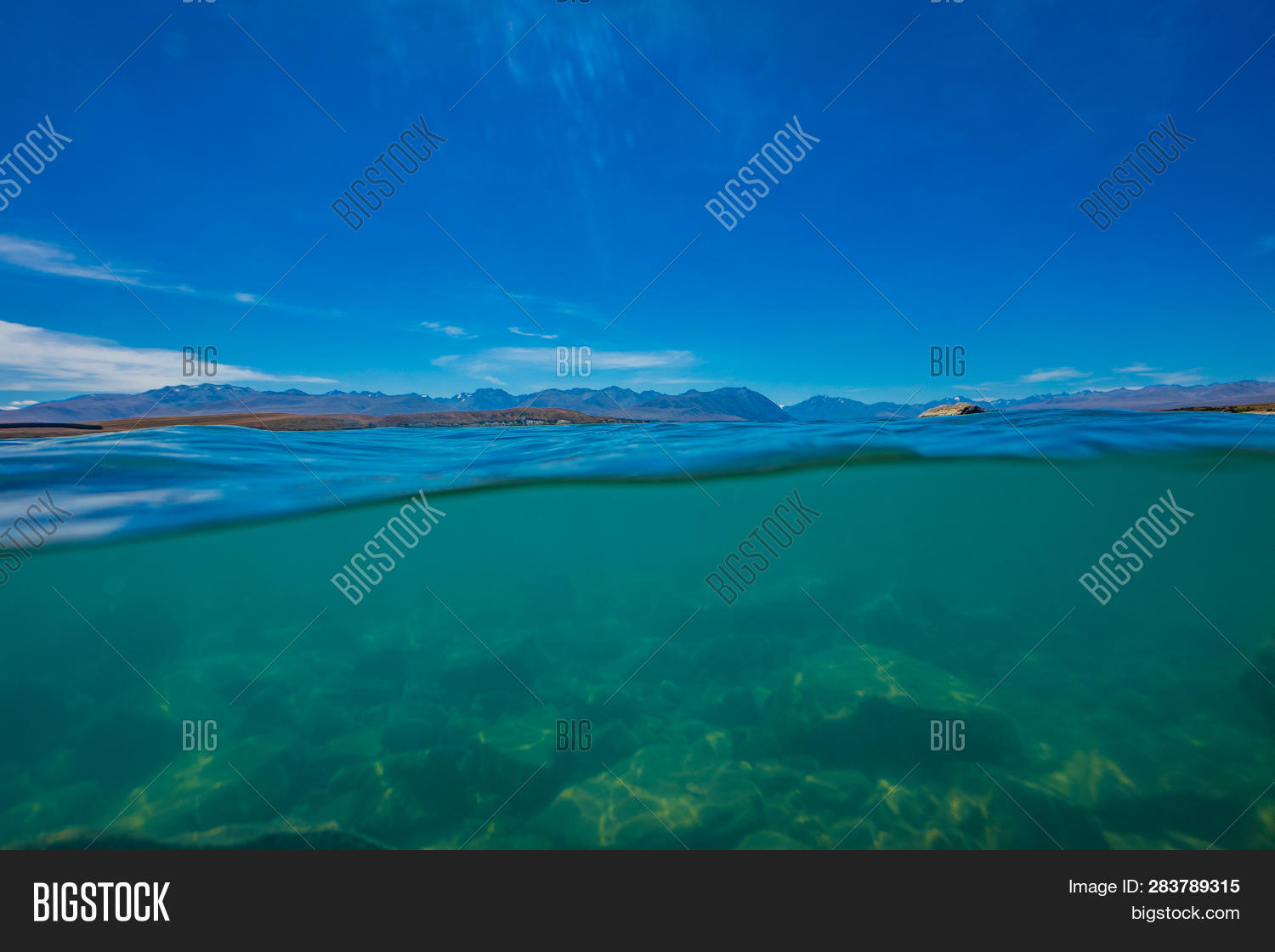 Half Over Half Under Image & Photo (Free Trial) | Bigstock