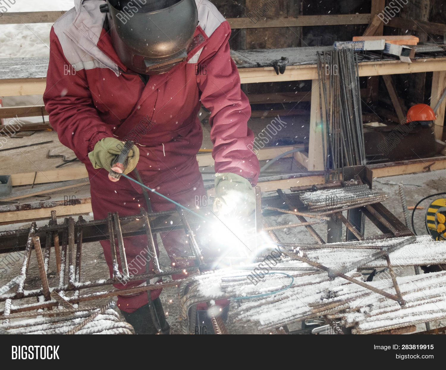 Worker Welds Image & Photo (Free Trial) | Bigstock