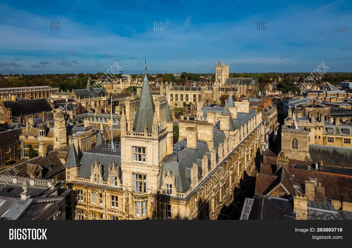 Aerial View Cambridge Image & Photo (Free Trial) | Bigstock