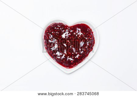 Raspberry Jam. Bowl Image & Photo (Free Trial) | Bigstock