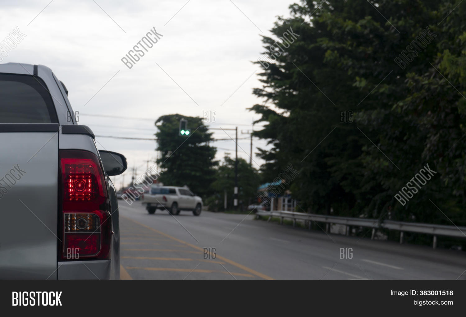 Back Pick Parked On Image & Photo (Free Trial) | Bigstock