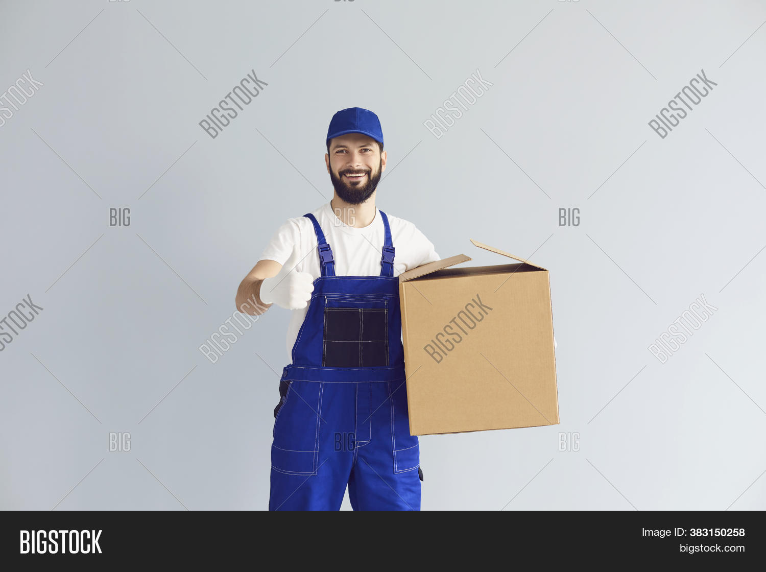 Delivery Worker Image & Photo (Free Trial) | Bigstock