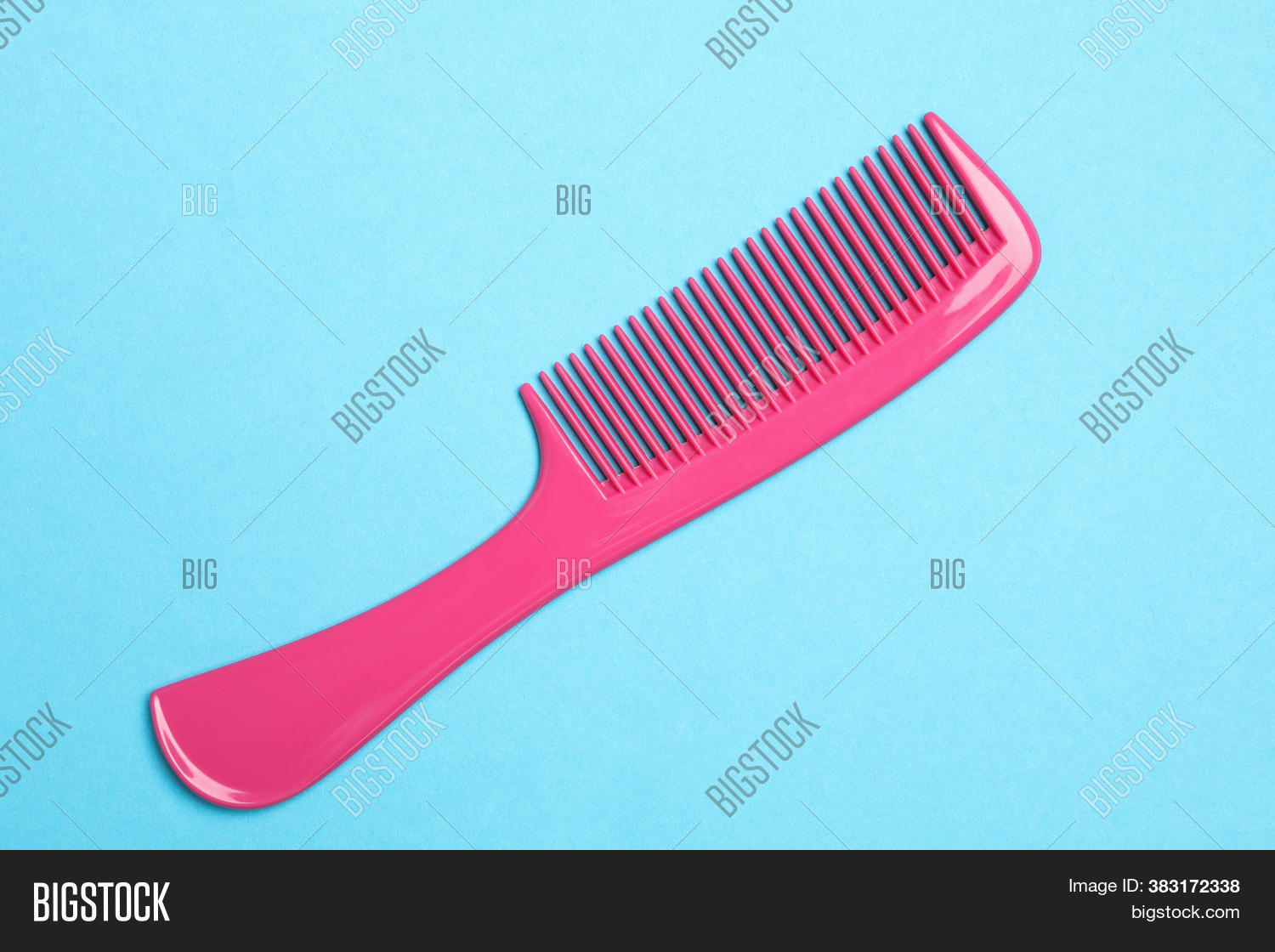 Modern Pink Hair Comb Image & Photo (Free Trial) | Bigstock