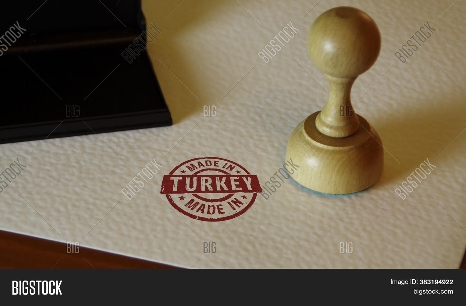 Made Turkey Stamp Image & Photo (Free Trial) | Bigstock