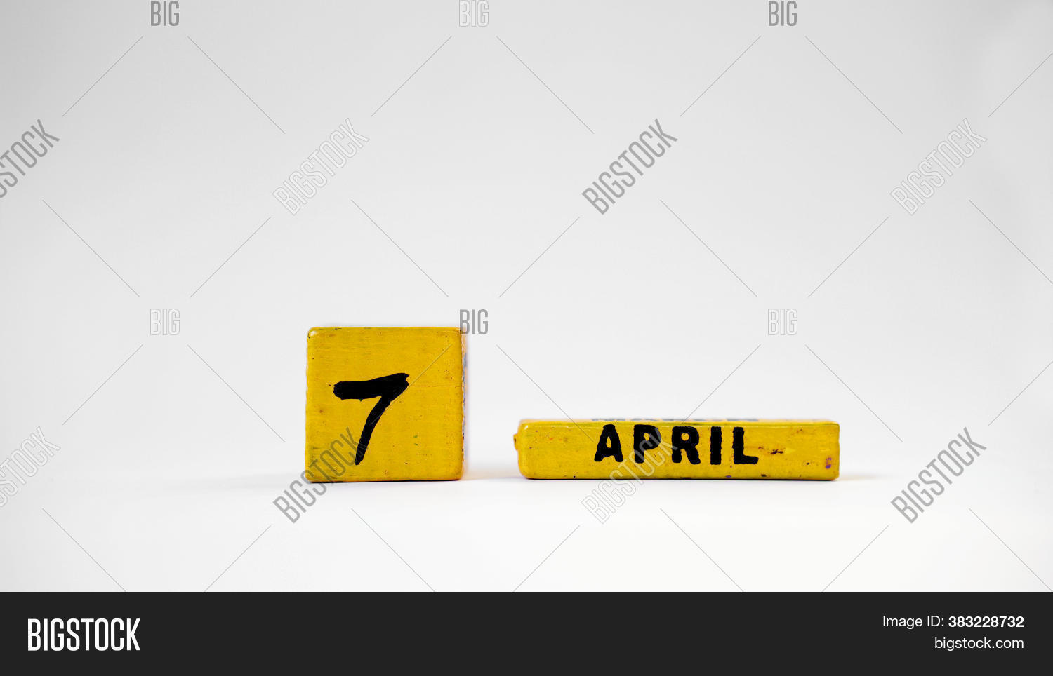 April 7 Wooden Image & Photo (Free Trial) | Bigstock