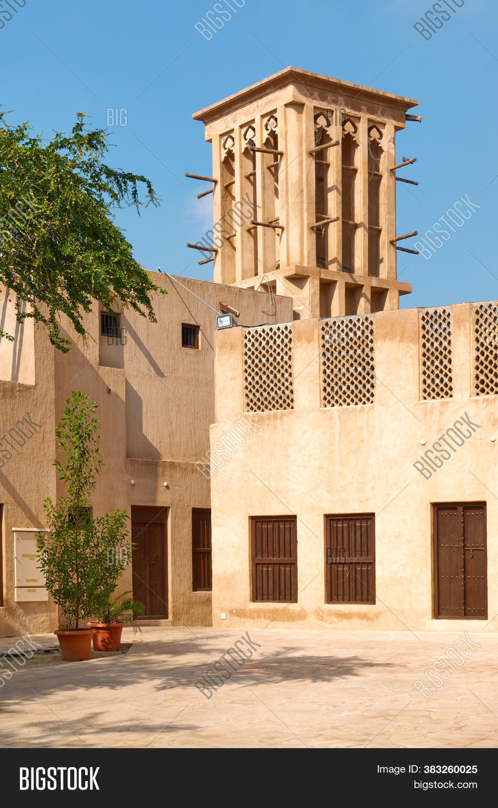 Building Windcatcher Image & Photo (Free Trial) | Bigstock