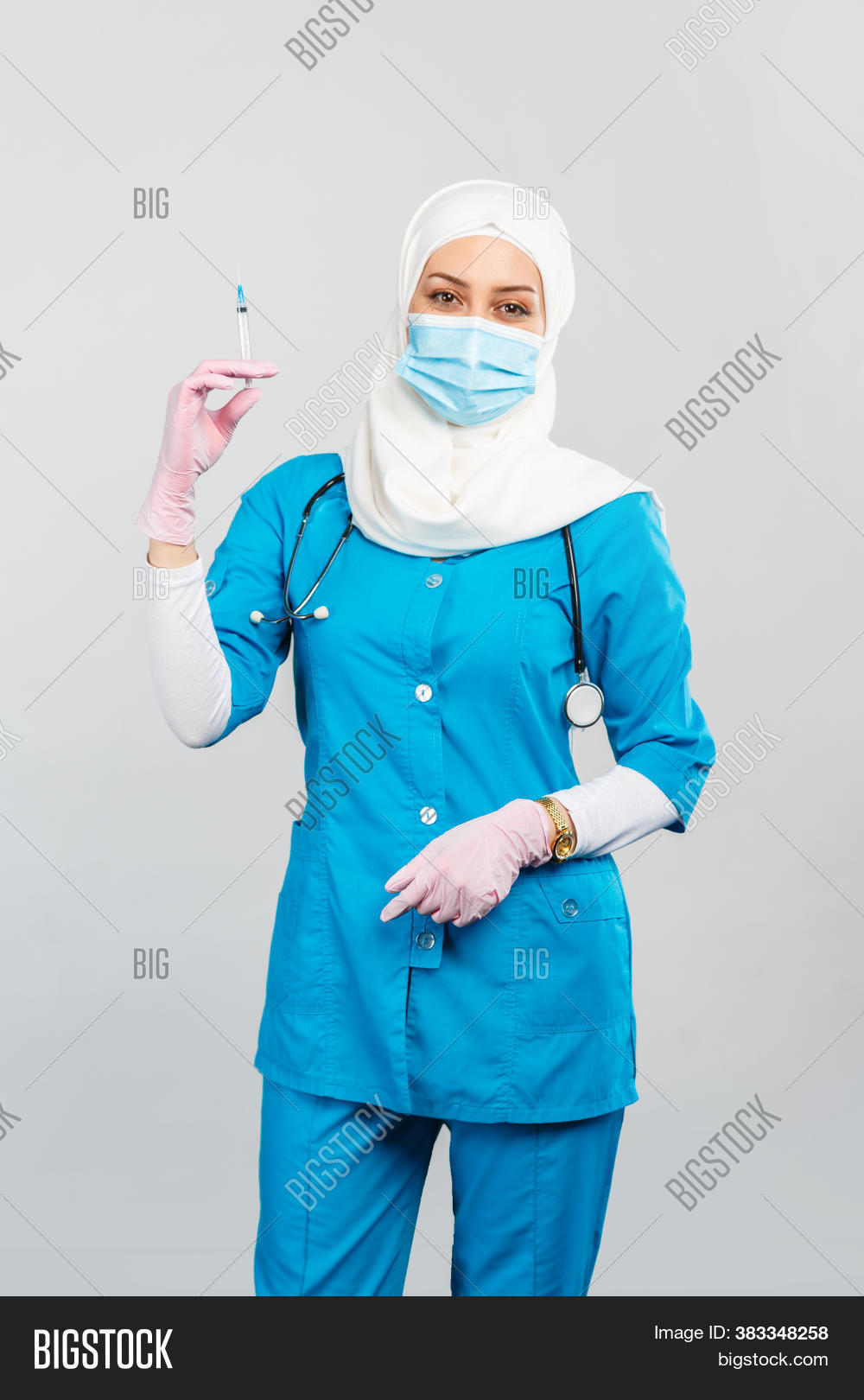 Muslim Doctor Nurse Image & Photo (Free Trial) | Bigstock