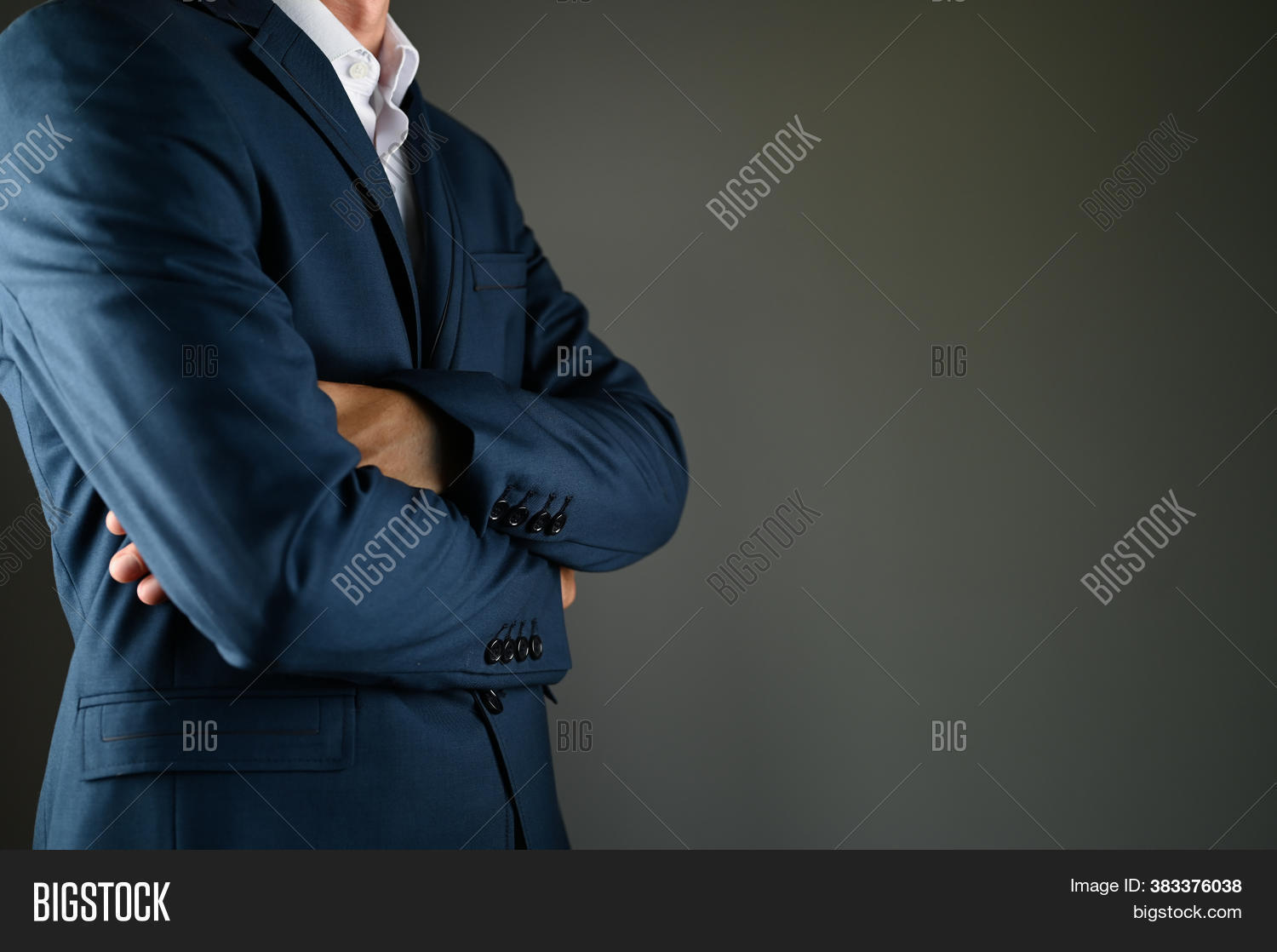 Man Suit Crossed His Image & Photo (Free Trial) | Bigstock
