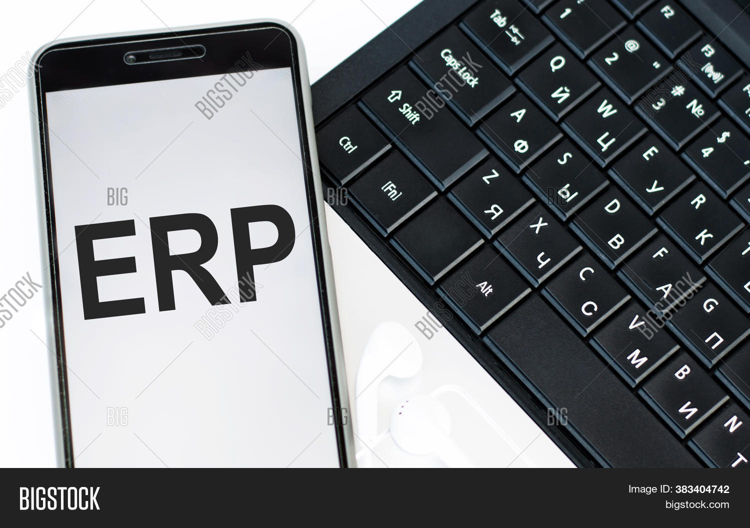 Erp Letters On Phone, Image & Photo (Free Trial) | Bigstock