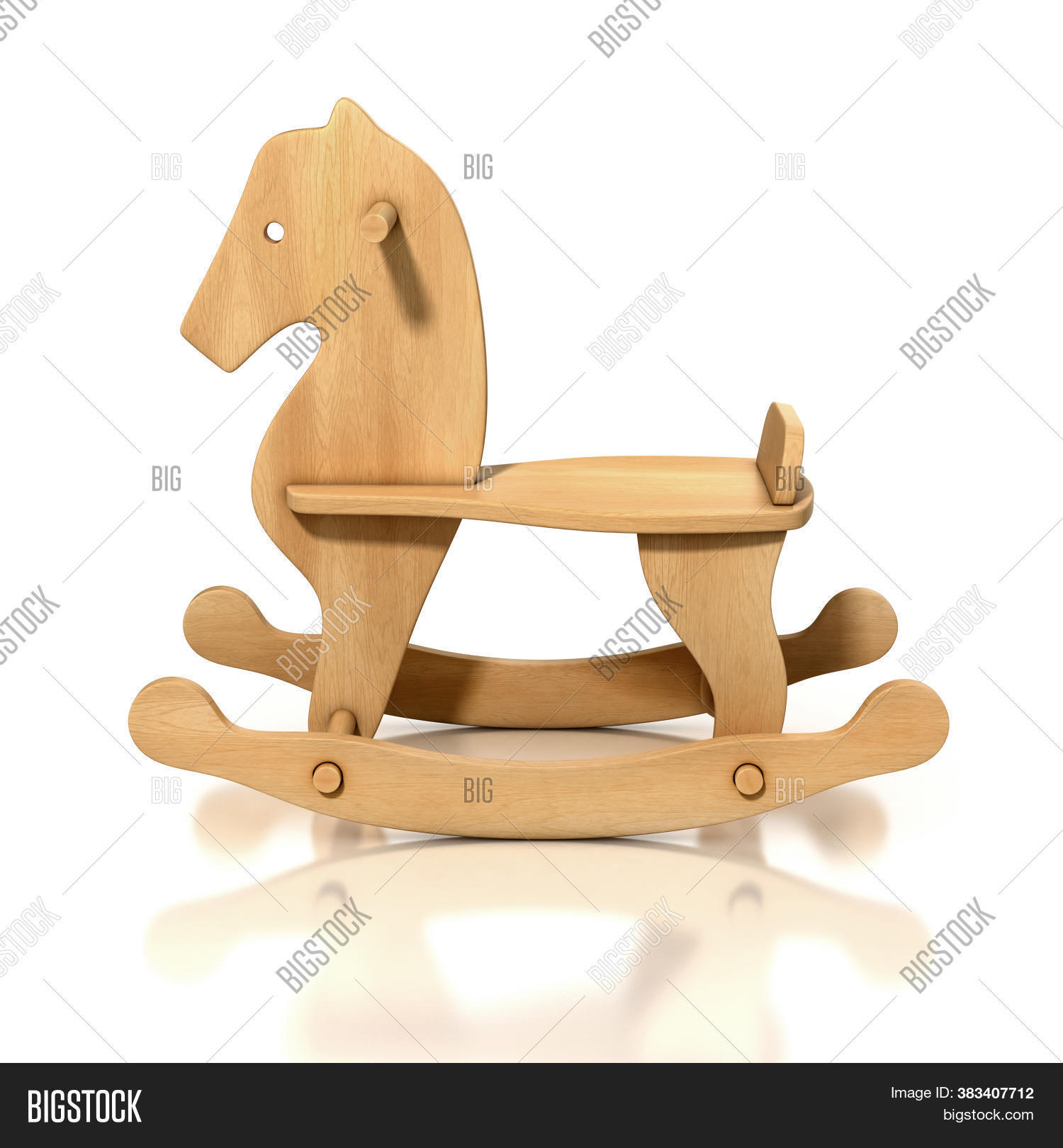 Wooden Rocking Horse Image & Photo (Free Trial) | Bigstock