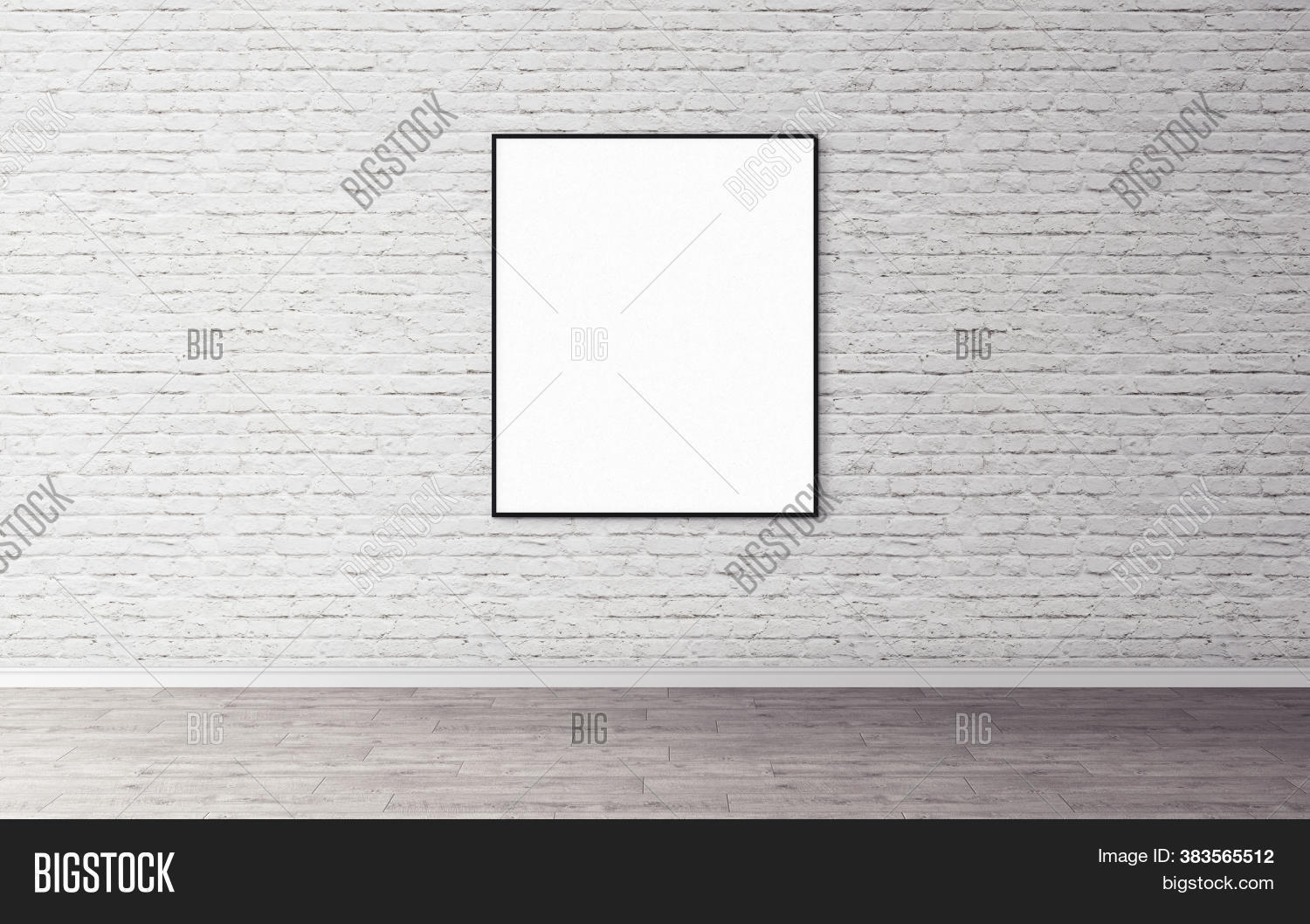 White Blank Poster Image & Photo (Free Trial) | Bigstock