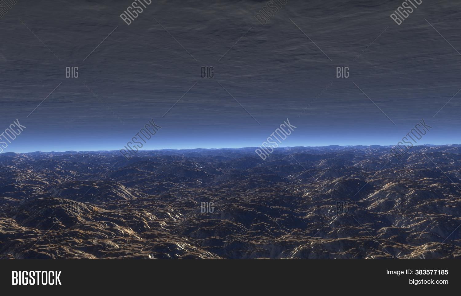 Alien Planet Landscape Image & Photo (Free Trial) | Bigstock