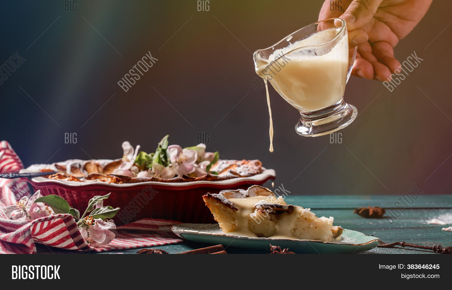 Vanilla Cream Pouring Image & Photo (Free Trial) | Bigstock