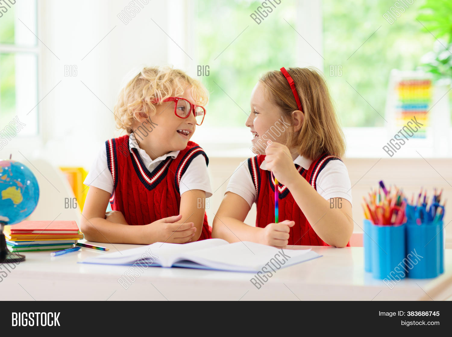 Kids Go Back School. Image & Photo (Free Trial) | Bigstock