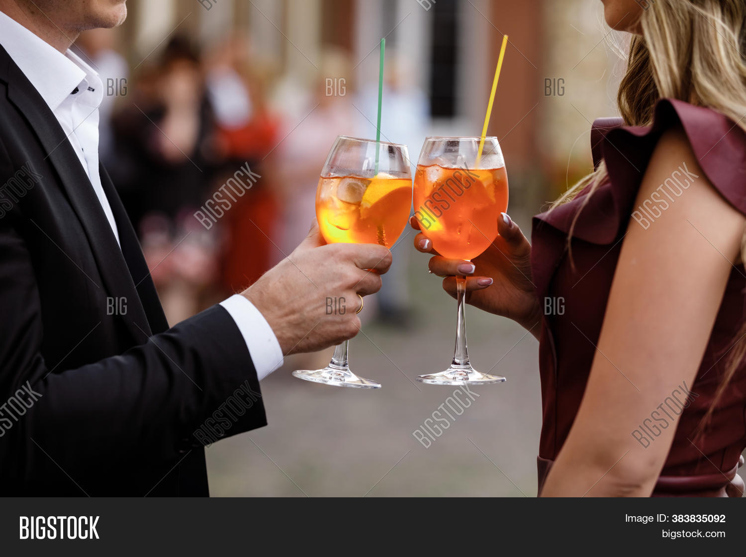 Young Couple Drinking Image & Photo (Free Trial) | Bigstock