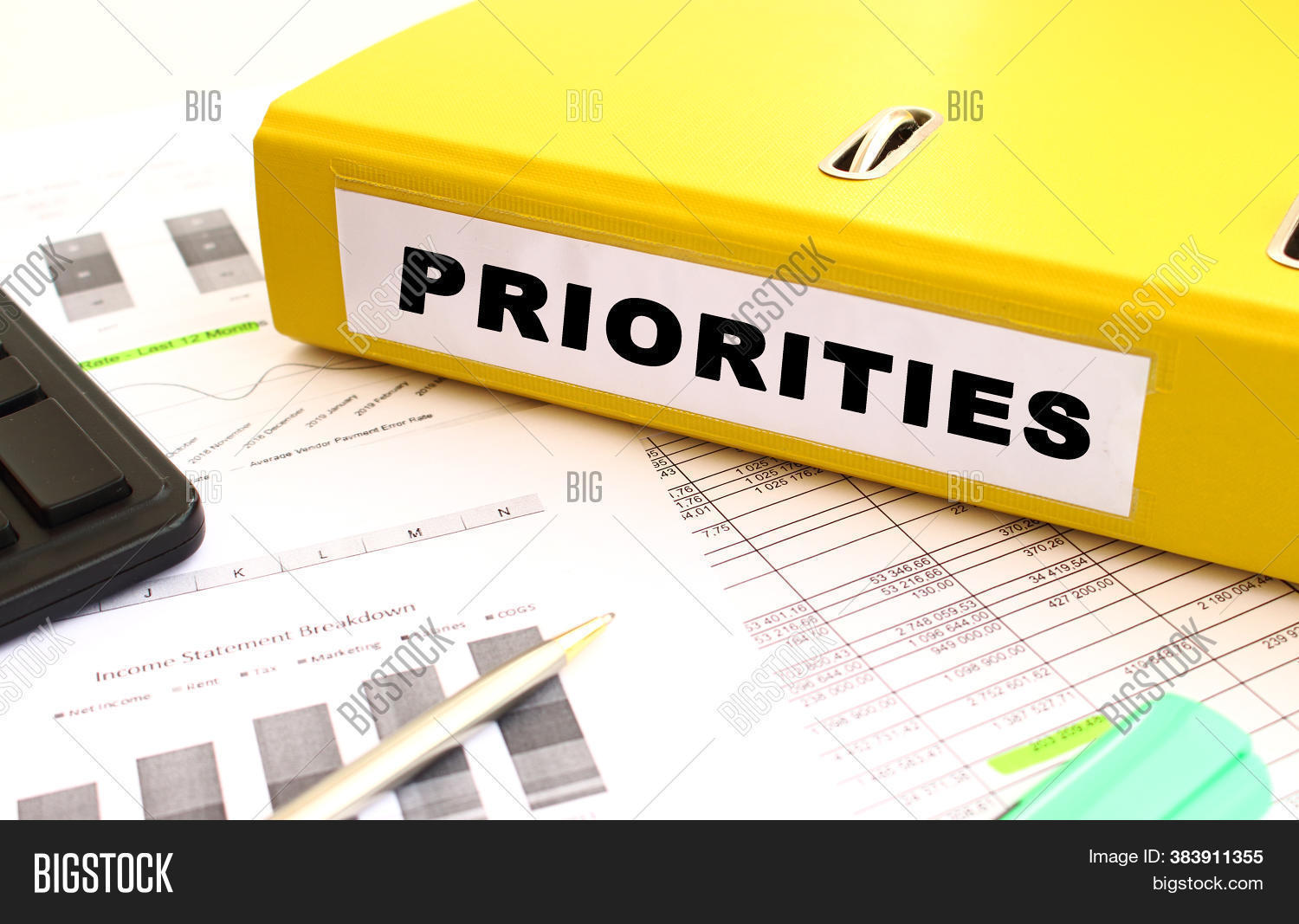 Yellow Document Folder Image & Photo (Free Trial) | Bigstock