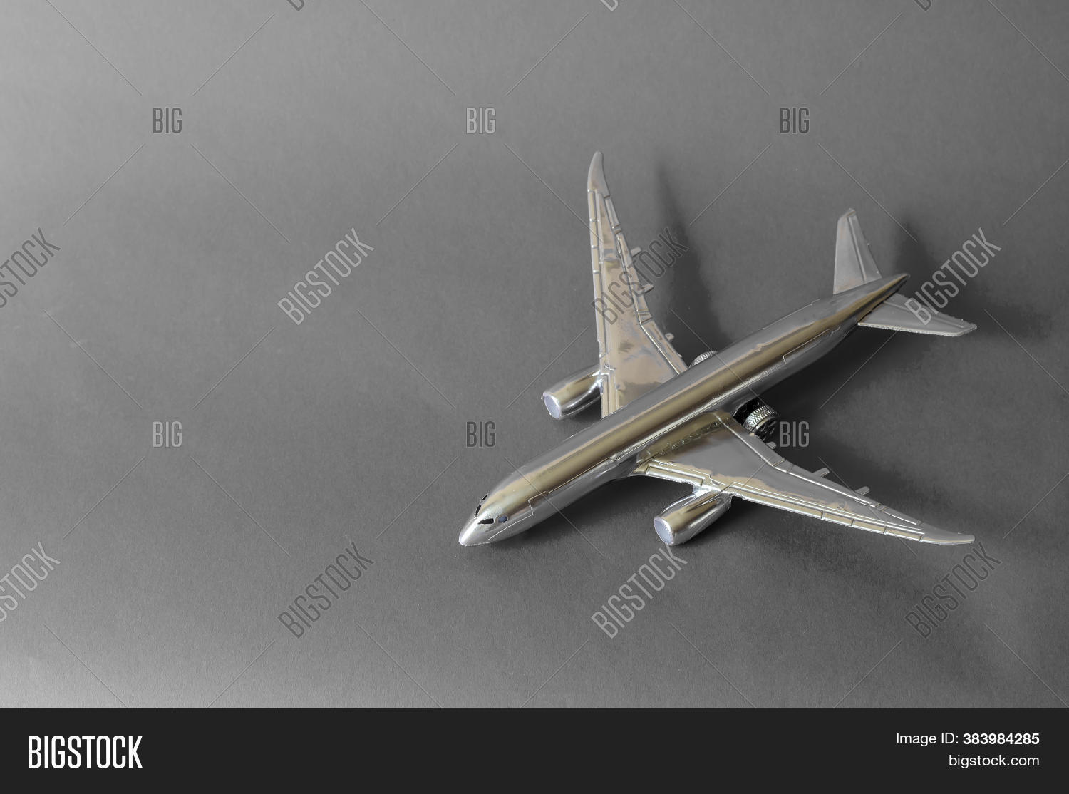 Silver Airplane Model Image & Photo (Free Trial) | Bigstock