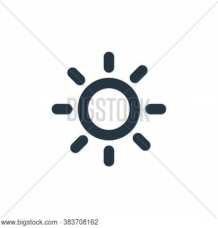 Sun Icon Isolated On Vector & Photo (Free Trial) | Bigstock