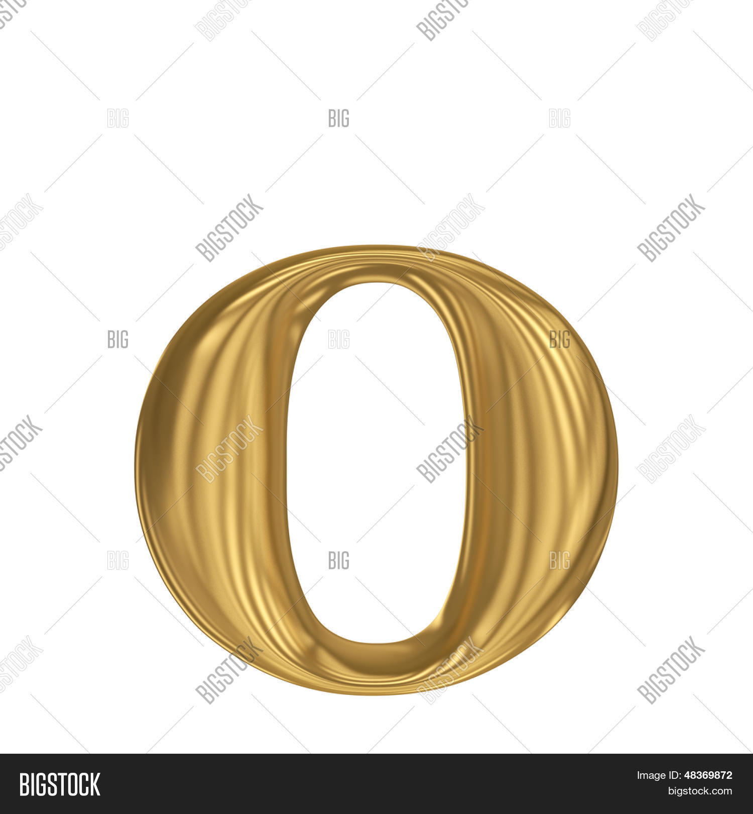 Golden Letter O. Gold Image & Photo (Free Trial) | Bigstock