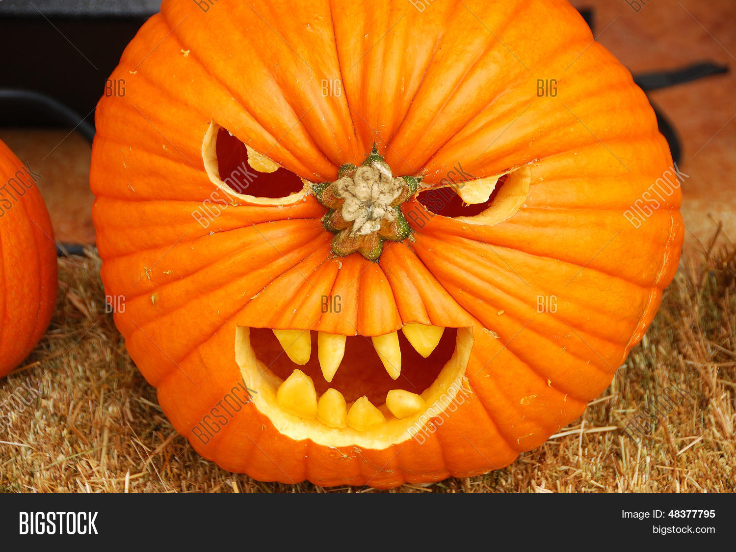 Scary Pumpkins Image & Photo (Free Trial) | Bigstock