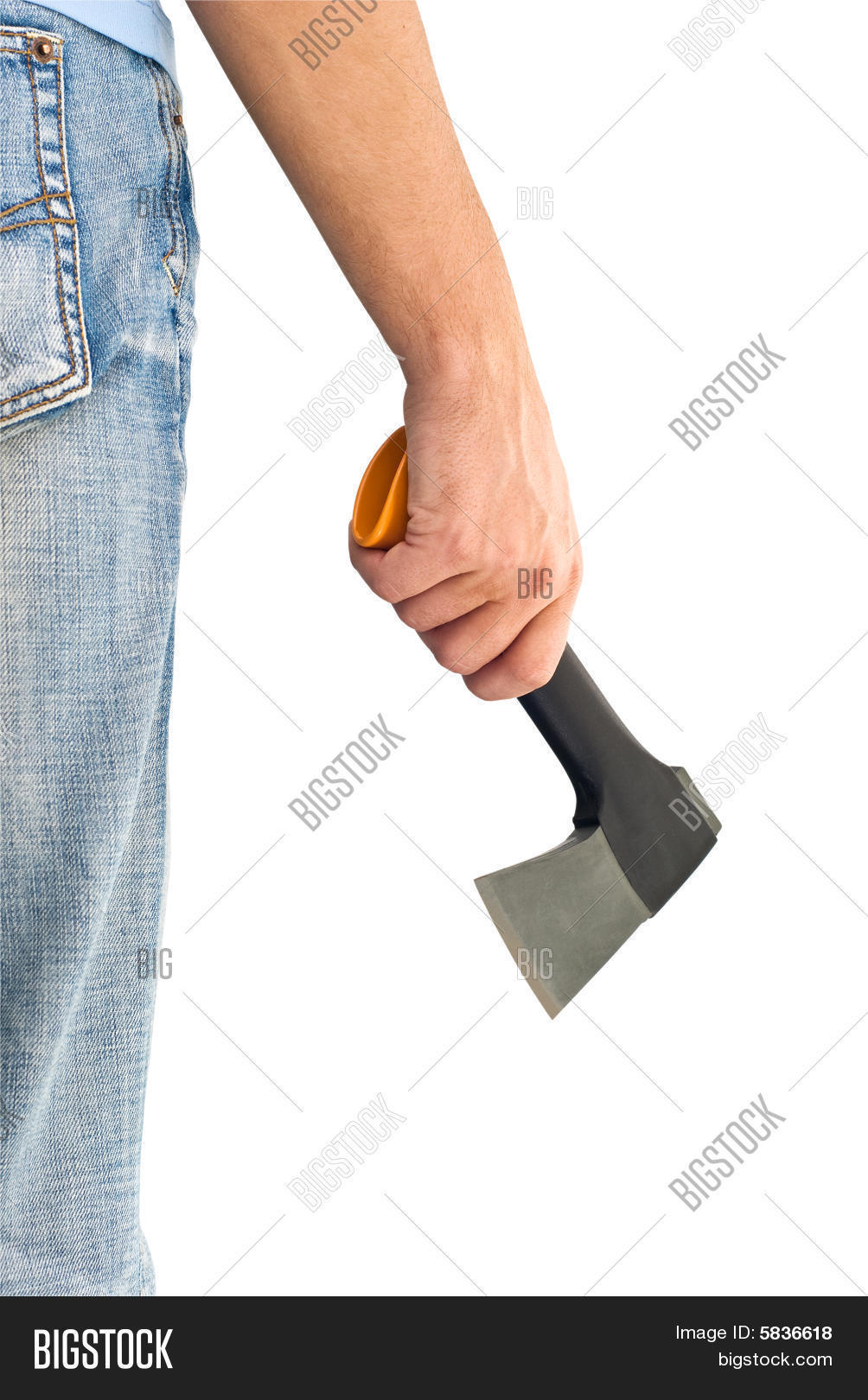 Man Holding Axe Image & Photo (Free Trial) | Bigstock