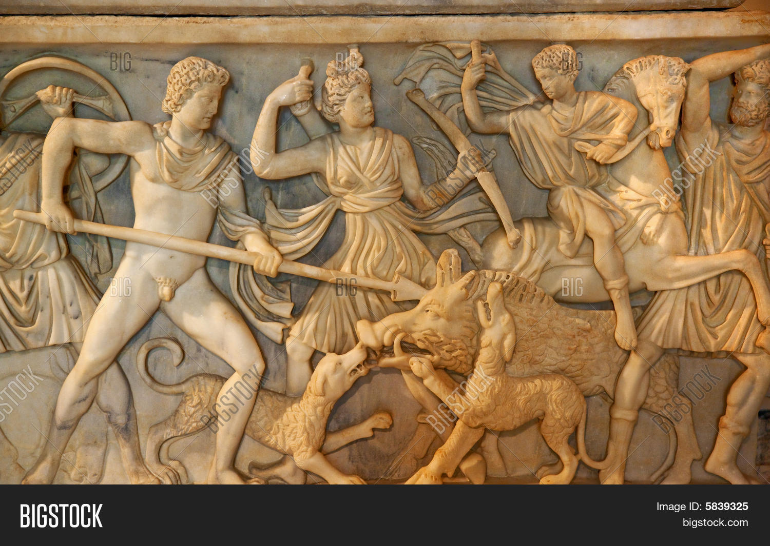 Ancient Roman Hunt Image & Photo (Free Trial) | Bigstock