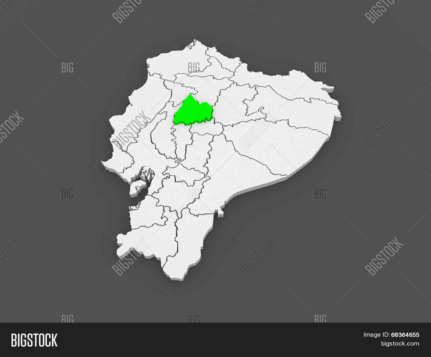 Map Cotopaxi. Ecuador Image & Photo (Free Trial) | Bigstock