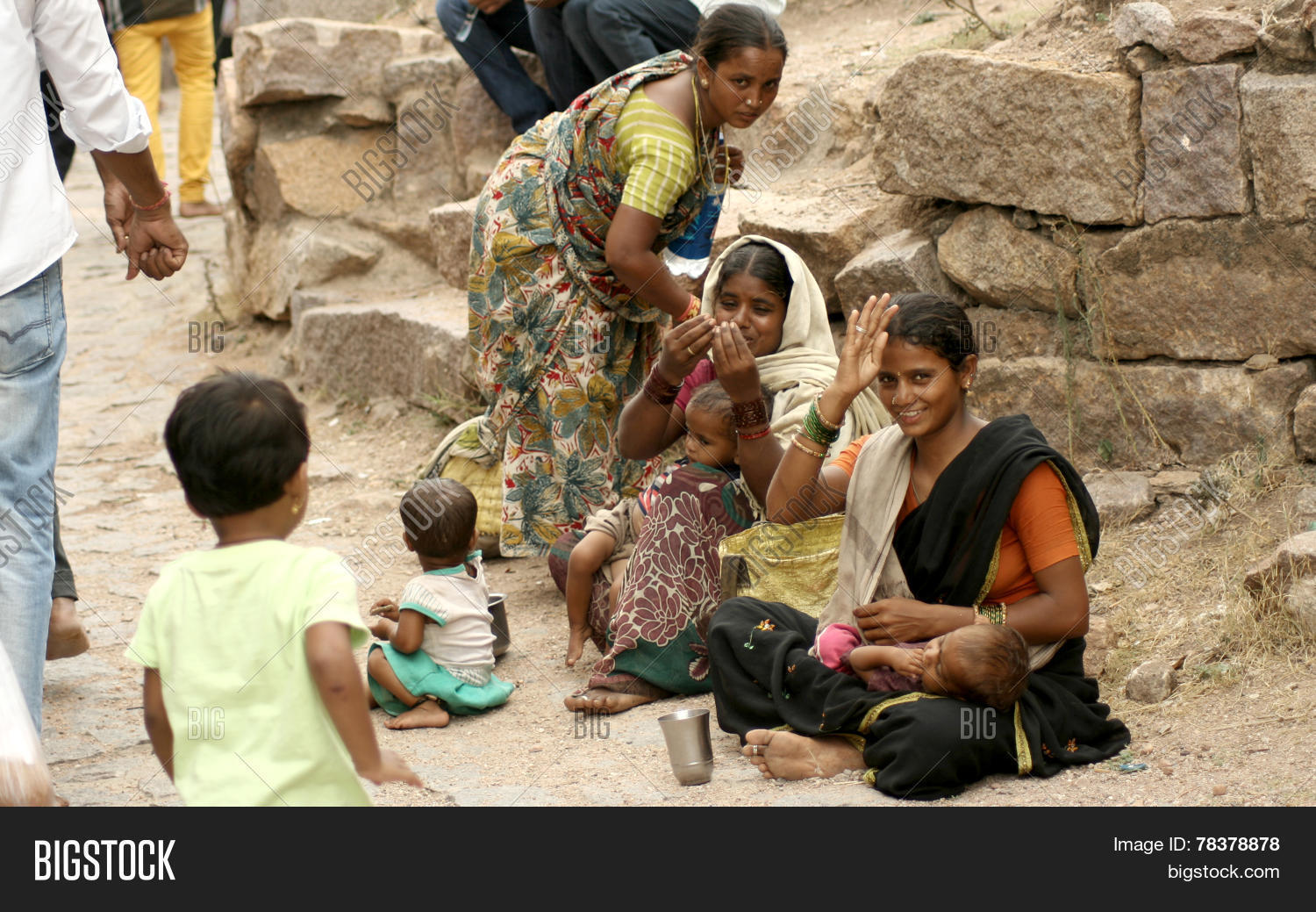 Indian Beggars Seek Image & Photo (Free Trial) | Bigstock