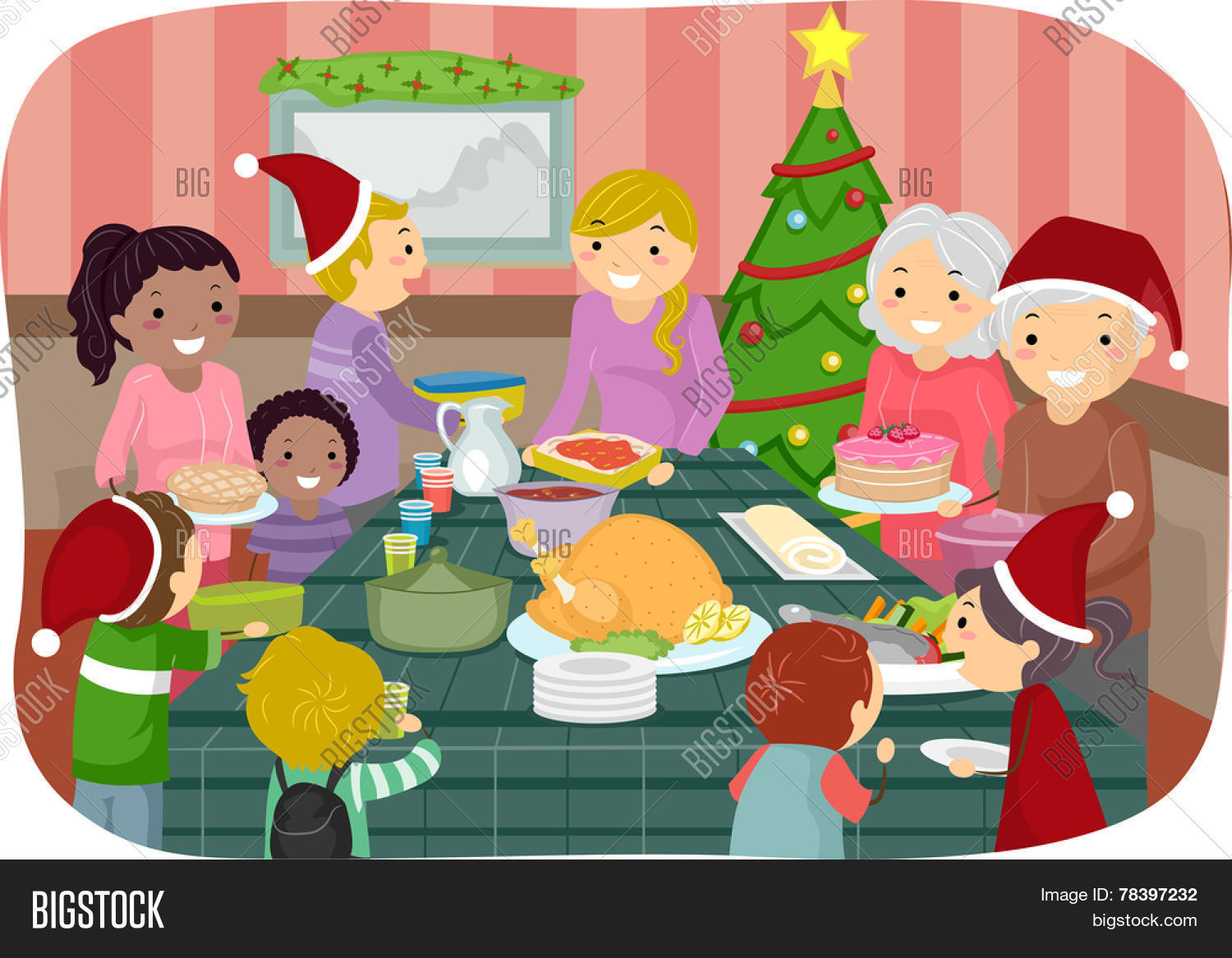 Illustration Family Vector & Photo (Free Trial) | Bigstock