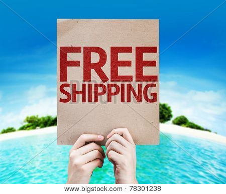 Free Shipping Card Image & Photo (Free Trial) | Bigstock
