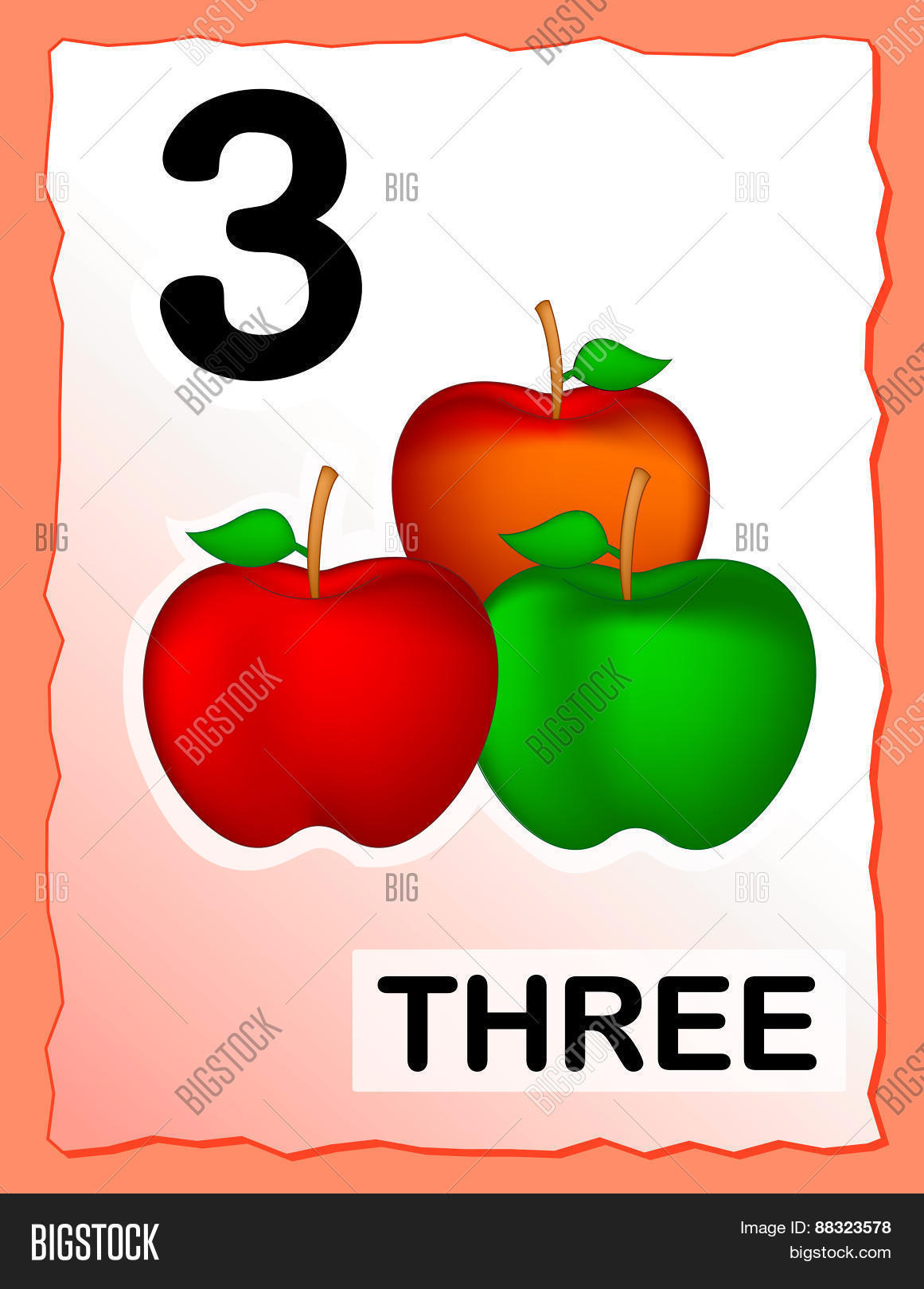 Number 3 Kids Learning Image & Photo (Free Trial) | Bigstock