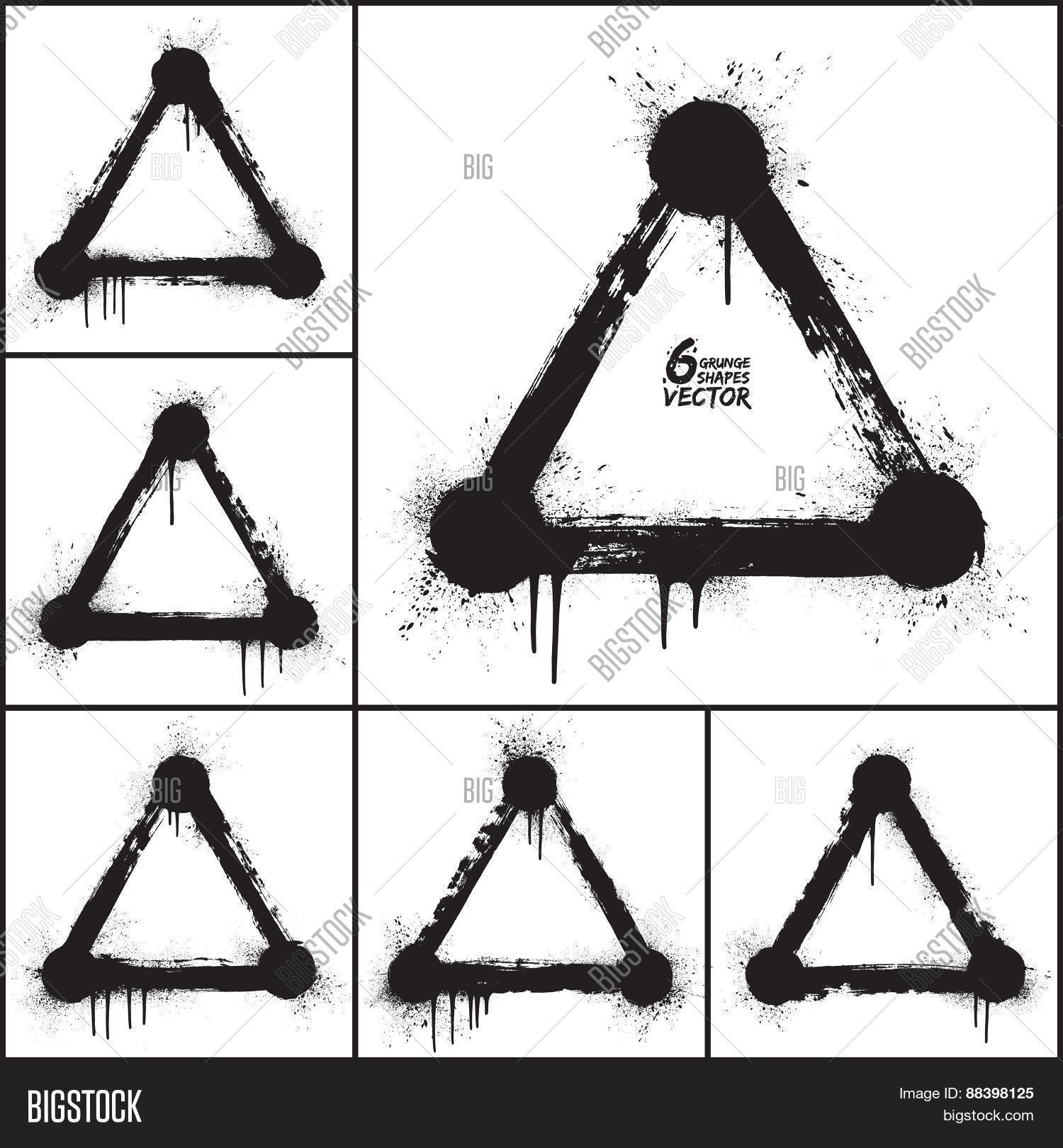 Vector Grunge Shapes Vector & Photo (Free Trial) | Bigstock