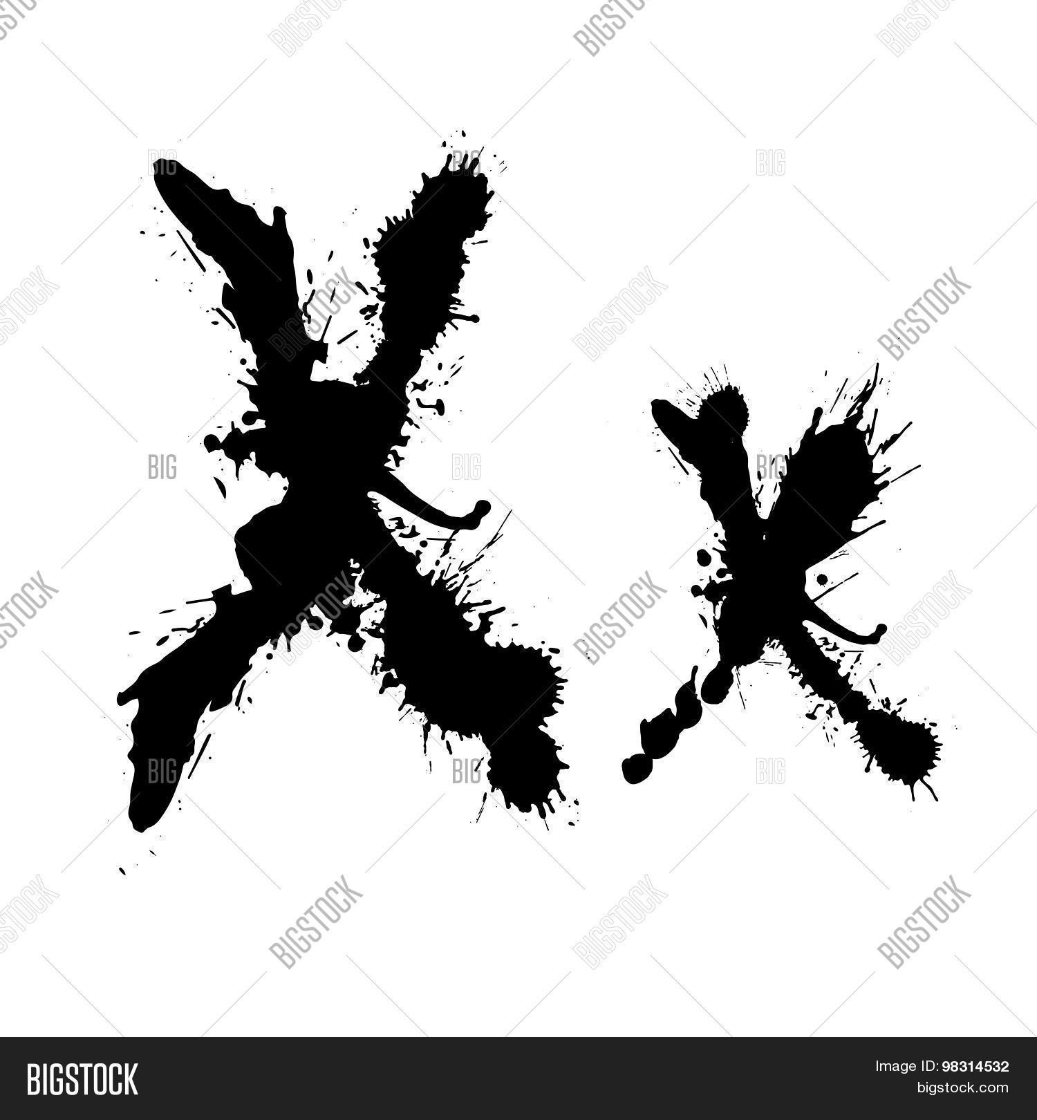 Black Messy Character Vector & Photo (Free Trial) | Bigstock