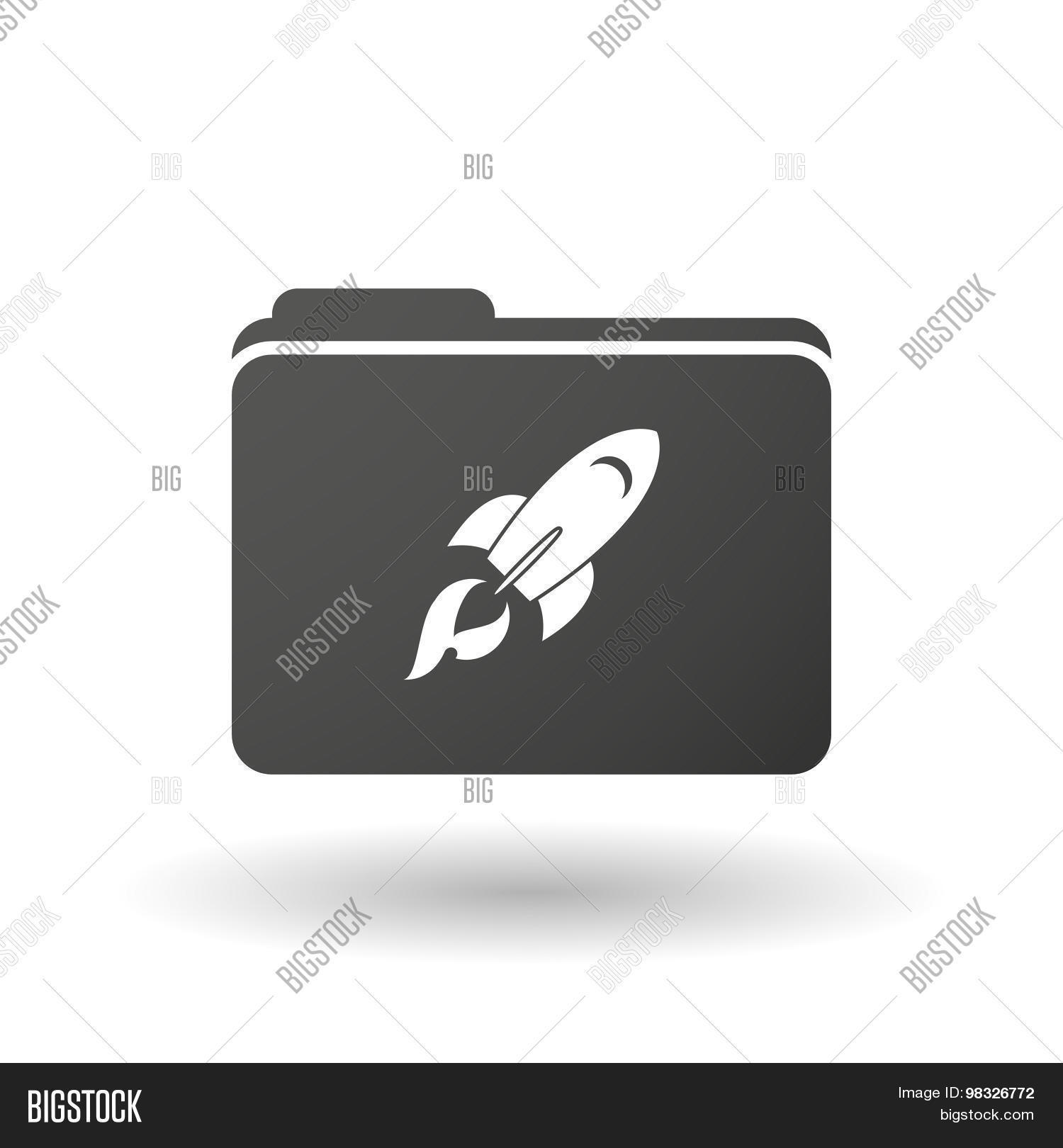 Isolated Folder Icon Vector & Photo (Free Trial) | Bigstock