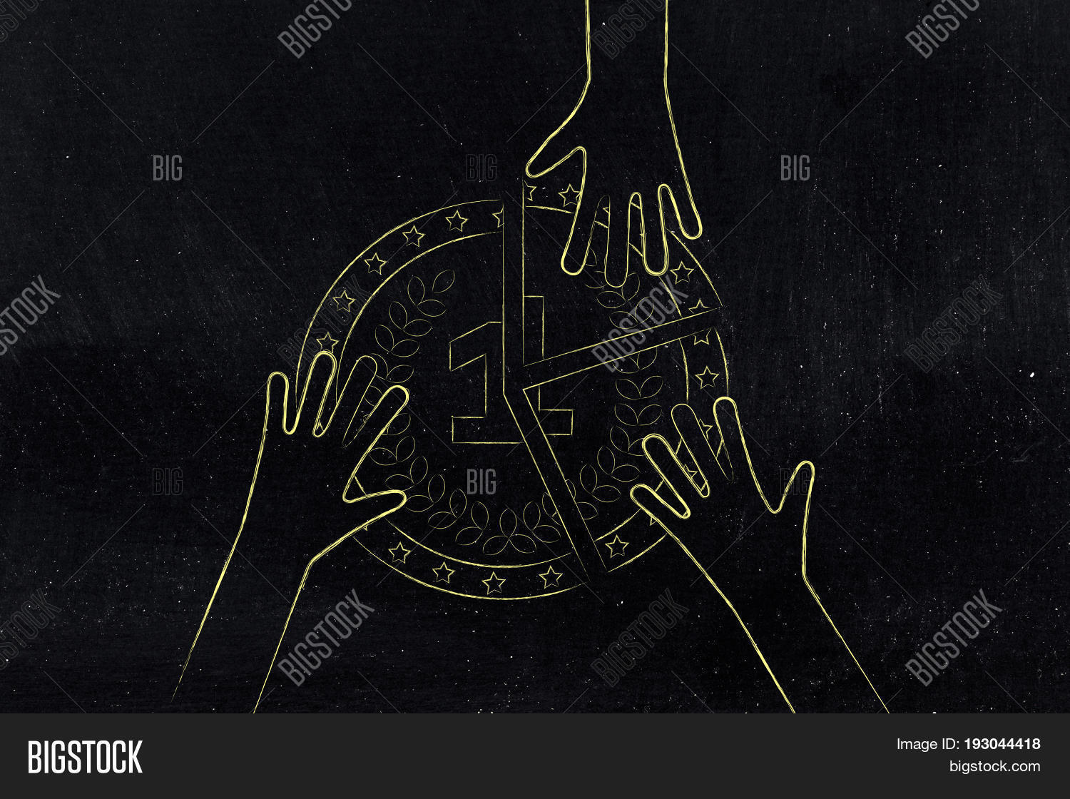 Hands Grabbing Bits Image & Photo (Free Trial) | Bigstock