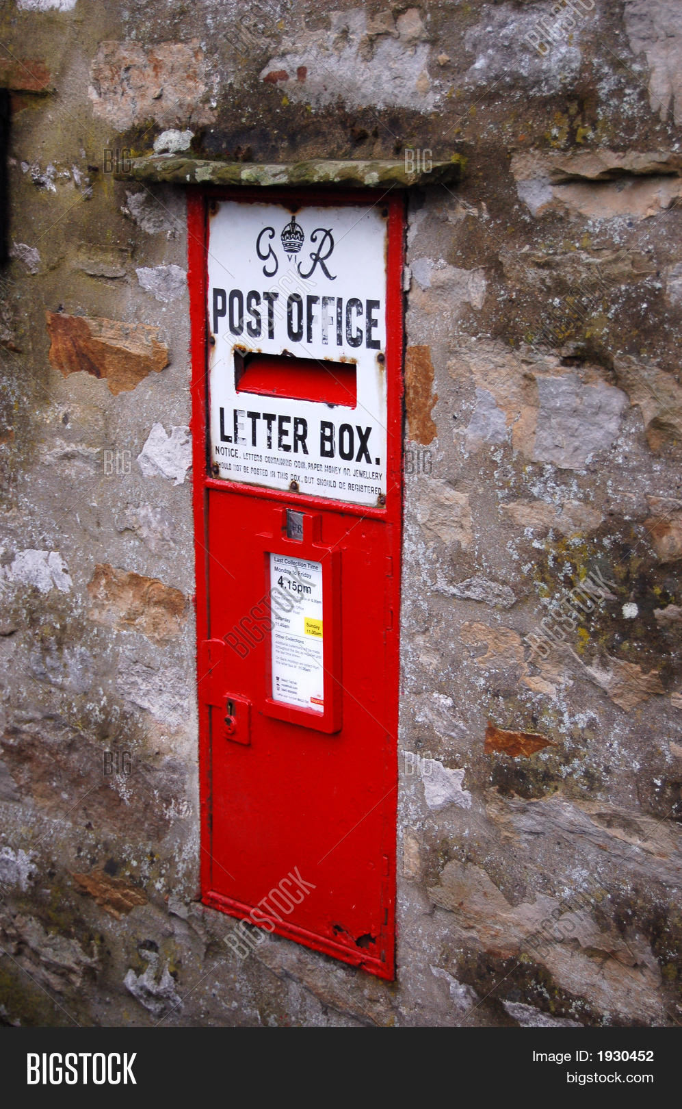 Old Post Box Image & Photo (Free Trial) | Bigstock