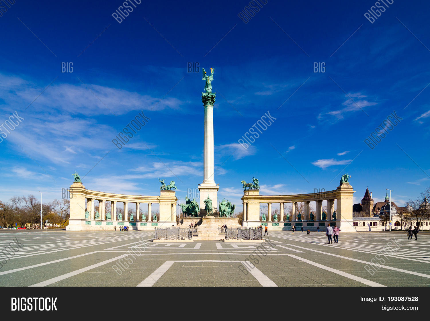 Millennium Monument On Image & Photo (Free Trial) | Bigstock