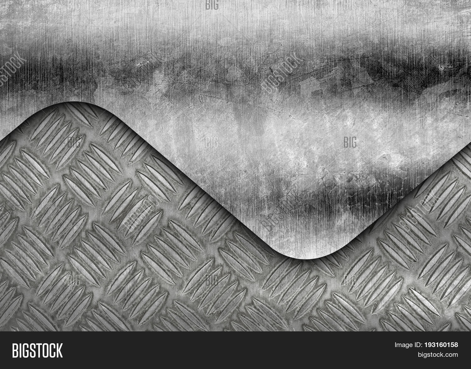 Grunge Diamond Plate Image & Photo (Free Trial) | Bigstock