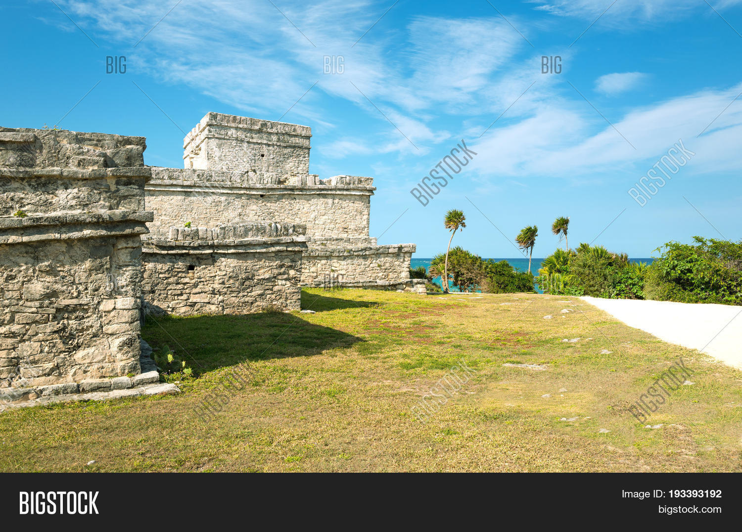 Tulum Mexico Castle ( Image & Photo (Free Trial) | Bigstock