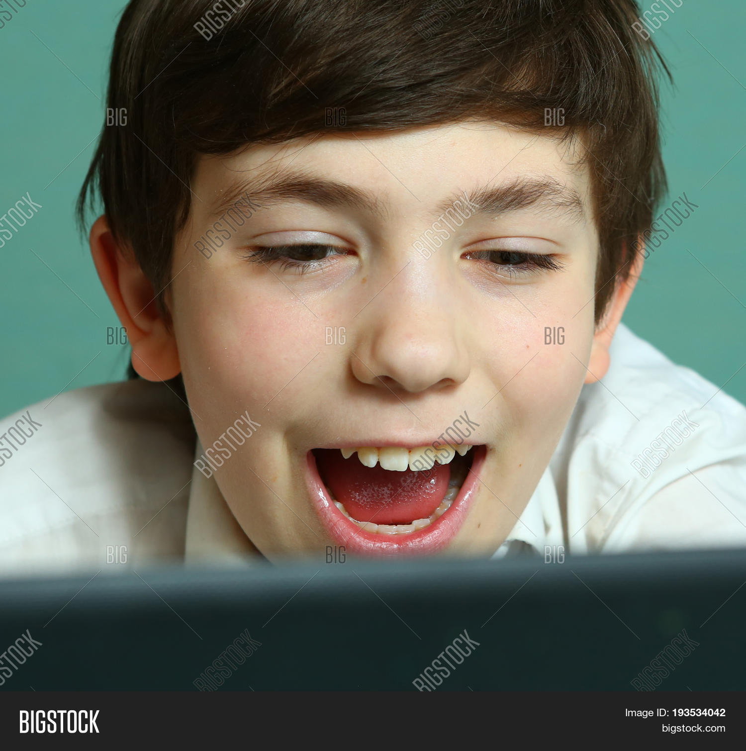 Teen Boy Laughing Image & Photo (Free Trial) | Bigstock