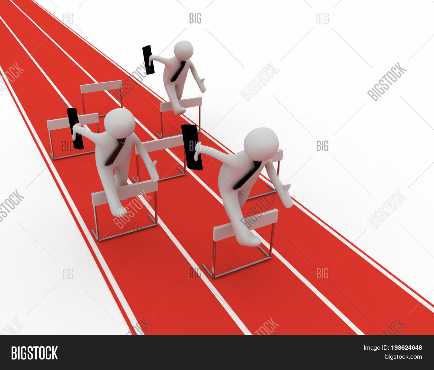 3d Man Run Target Image & Photo (Free Trial) | Bigstock