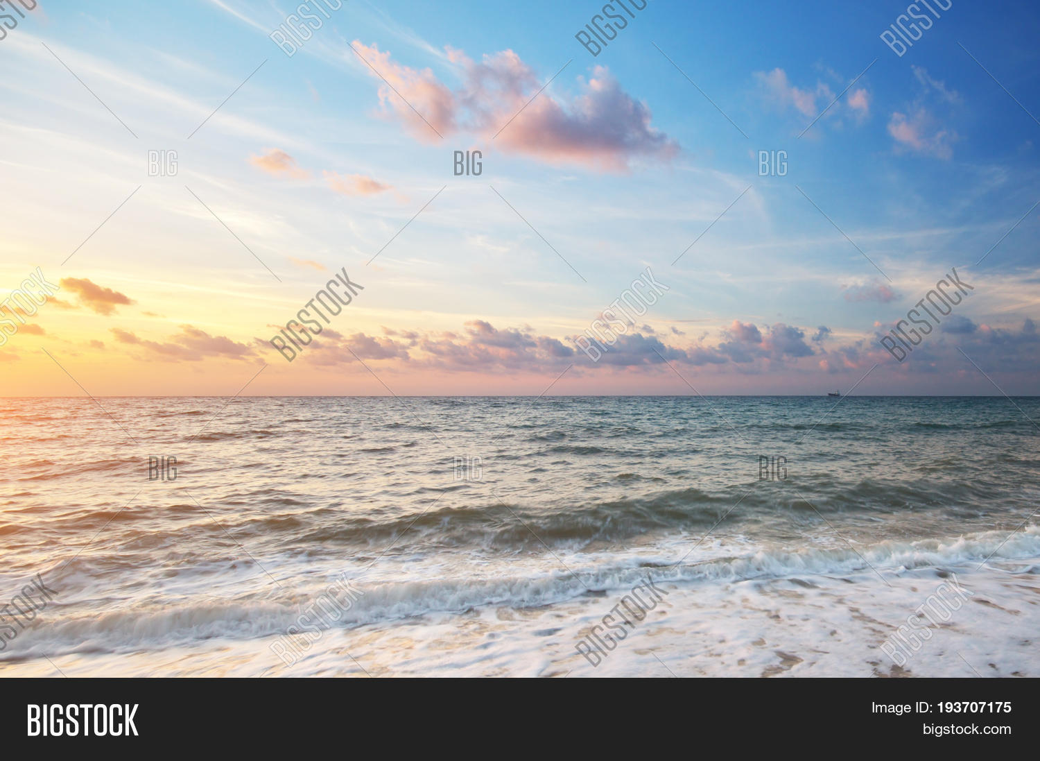 Beautiful Seascape. Image & Photo (Free Trial) | Bigstock