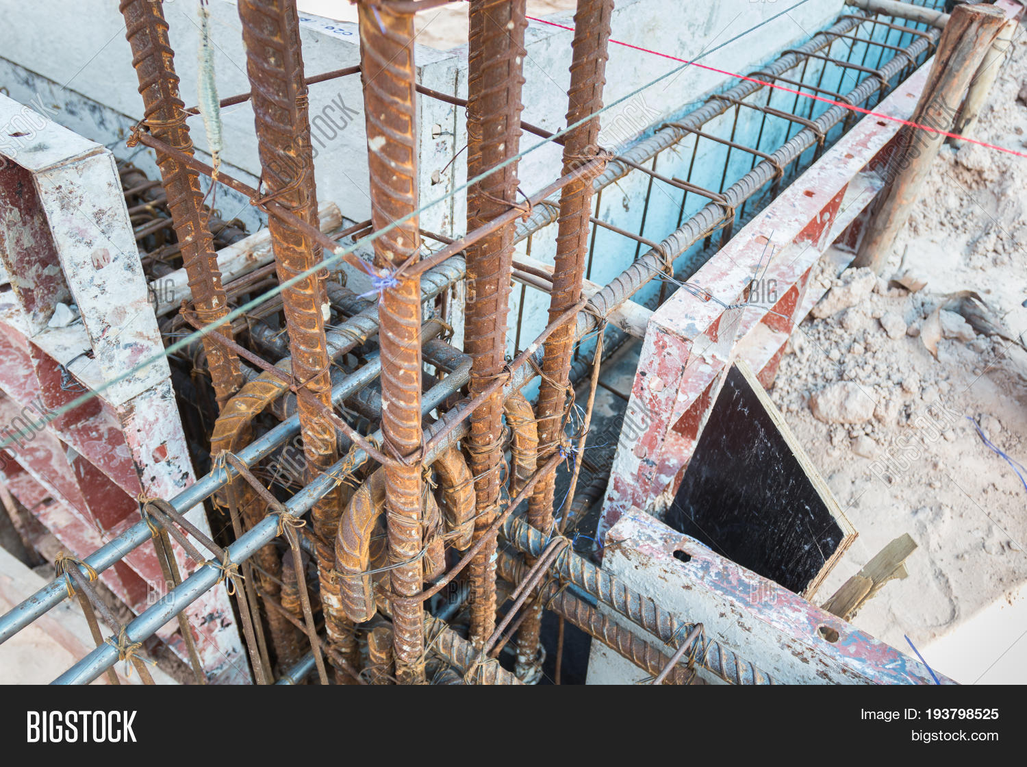 Steel Post Structure Image & Photo (Free Trial) | Bigstock