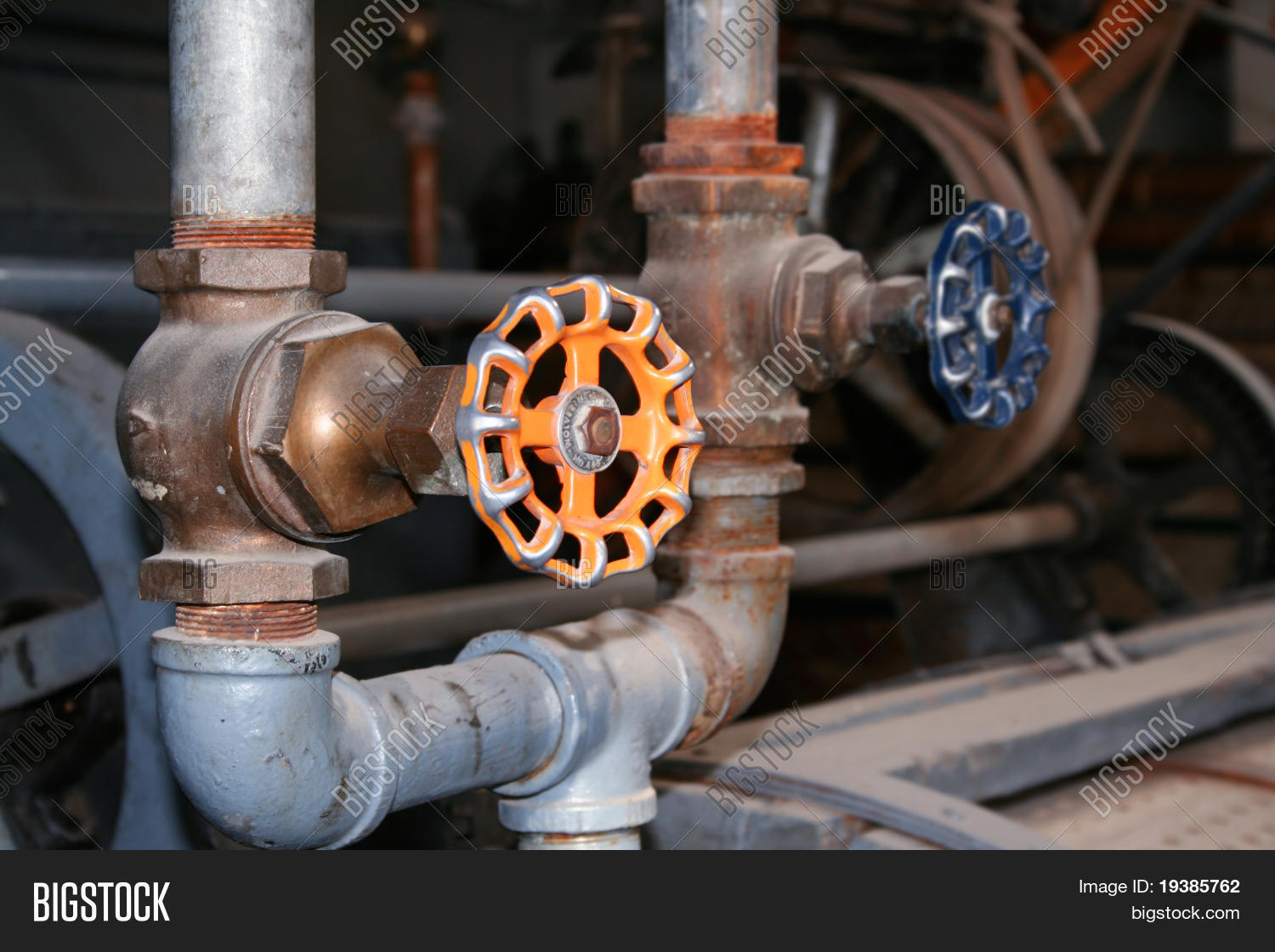 Two Old Valves Turn Image & Photo (Free Trial) | Bigstock