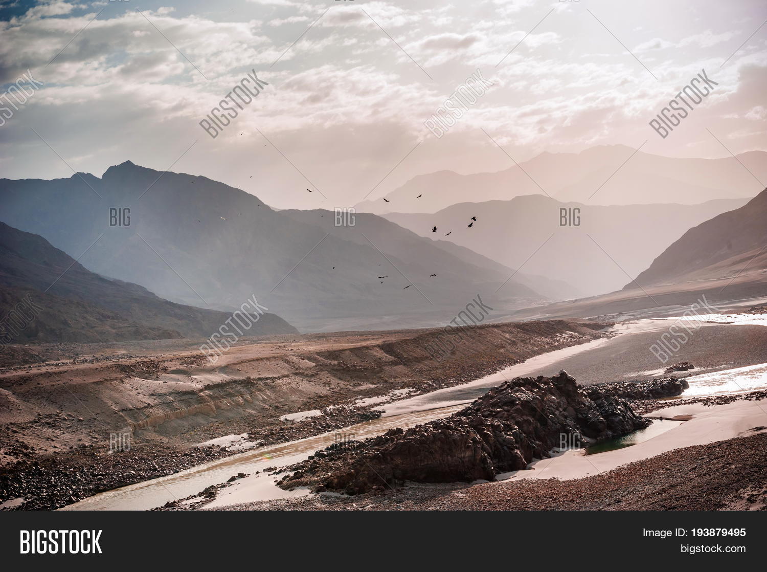 Kunhar River Between Image & Photo (Free Trial) | Bigstock