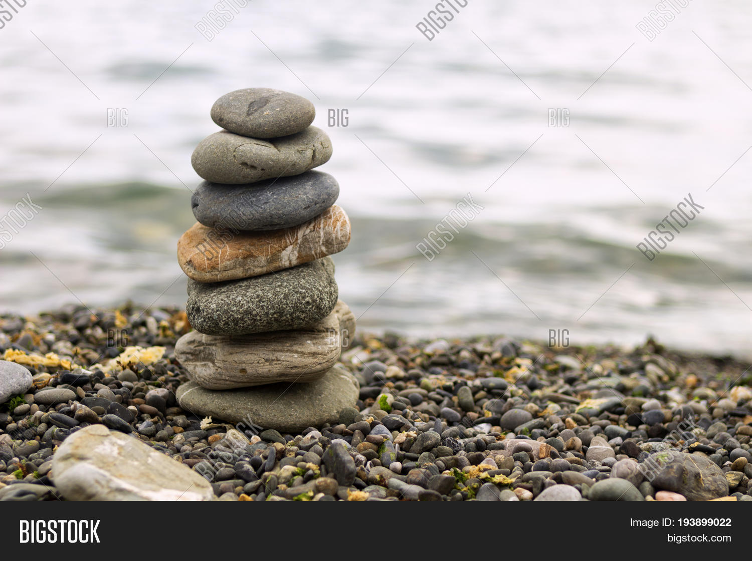 Stack Zen Stones On Image & Photo (Free Trial) | Bigstock